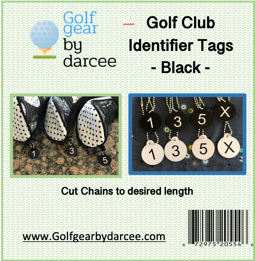Golf Club Identifier Tags – Golf Gear By Darcee